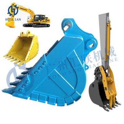 China Excavator Attachment Heavy Duty Bucket Rock Digging Bucket For TB210R TB216 TB20R TB215R TB218 TB128FR TB230 TB250 for sale