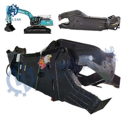 China Excavator Attachment 24t 34t 44t 54t SK330-8 SK330-6 SK350 SK400 SK400LC Hydraulic Demolition Scrap Metal Eagle Shear for sale