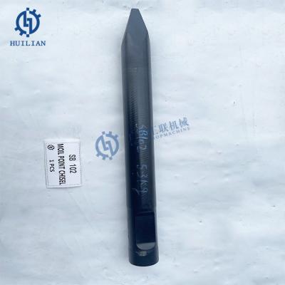 China Hydraulic Breaker Chisel Atlas Copco Epiroc SB102 SB100 Moil Point Chisel for sale