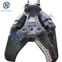 China 54t 55t Hydraulic Demolition Power Double Shear For ZX520LCR-3 ZX650 ZX650H ZX650LC-3 ZX670LCH-3 Excavator Attachments for sale