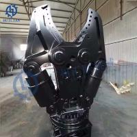 China 54t 55t Hydraulic Demolition Power Double Shear For Excavator Attachments PC500 PC500LC PC650  PC750,  PC1100 PC1250 for sale