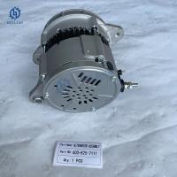 China KOMATSU 600-825-7111 24V 75A Alternator For 600-825-7110 S6D140E SA6D140 SA6D140E Engine Part for sale