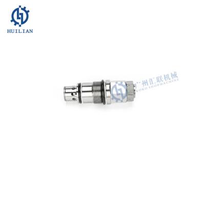 China Steel Hydraulic Control Valve Parts Doosan DH55 DH60-7 Excavator Relief Valve for sale