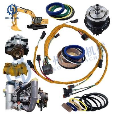 China Construction Excavator Engine Wire Wiring Harness For C-10 C-12 3176 3176B 3176C 345B 345BL 3176B 117-2763 1172763 for sale
