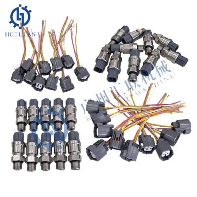 China KM15S46 1858188 High pressure sensor KM15-S45 KM15-S46 2157063 1Z07387 Plug Cable Sensor for Excavator Electric Parts for sale
