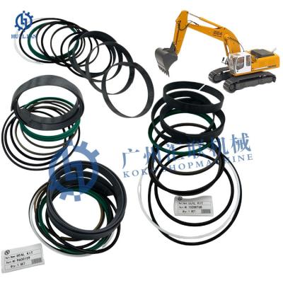 China Liebherr 9599621 9599723 9600159 10288768 79348273 94026874 Excavator Hydraulic Cylinder Seals Kit Rubber Butterfly Valve Seal Ring for sale