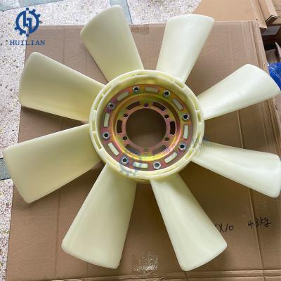 China 8 Blades 16306-2480 Air Cooling Fan Blades Excavator Diesel Engine For Construction Machinery Parts for sale