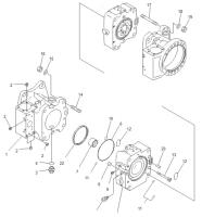 China Excavator Main Pump 708-2L-00610 708-2L-00522 708-2H-00322 Hydraulic Pump For Komatsu PC1250-7 for sale