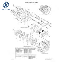China Excavator Spare Parts Excavator Main Pump 31NB-10010 31NB-10020 31NB-10022 Excavator Hydraulic Pump For Hyundai R450LC for sale