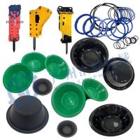 China PU PTFE FKM NBR Diaphragm Membrane For MTB10 MTB15 MTB20 MTB25 MTB30 MTB35 MTB36 MTB40 MTB45 Hydraulic Rock Breaker Hammer for sale