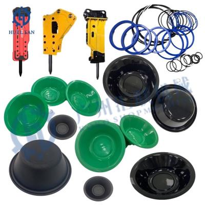 China PU PTFE FKM NBR Diaphragm Membrane For MTB10 MTB15 MTB20 MTB25 MTB30 MTB35 MTB36 MTB40 MTB45 Hydraulic Rock Breaker Hammer for sale