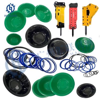 China Construction Excavator Hydraulic Rock Breaker Hammer Diaphragm Membrane for MTB MT250 MT255 MT275 MT360 MT500 MT700 for sale