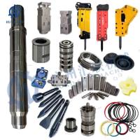 China Excavator Hydraulic Rock Breaker Hammer Crmo 42 Cr40 Cr42 MTB MT65 MT85 MT95 MT120 MT150 MT170 MT210 Piston for sale