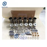 China Full Gasket Kit Engine Repair Kit ME032742 ME999952 ME071198 Engine Overhaul Kit 6D14T Cylinder Liner, Piston Ring Valves Bushing Excavator E120 E140 E180 for sale