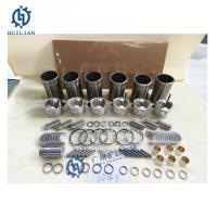 China Full Gasket Kit Engine Repair Kit ME032742 ME999952 ME071198 Engine Overhaul Kit 6D14T Cylinder Liner, Piston Ring Valves Bushing Excavator E120 E140 E180 for sale