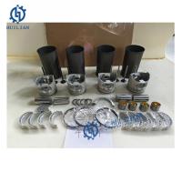China 1-87813120-1 878147270 187813120 Cylinder Liner Kit 4HK1 Overhaul Kit excavator diesel engine for sale