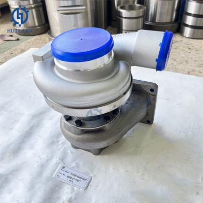 China PC400 6D125 6506215011 6506-21-5011 Diesel Engine Turbocharger Turbo For Komatsu Excavator Spare Parts WA480-6 SAA6D125E Engine for sale