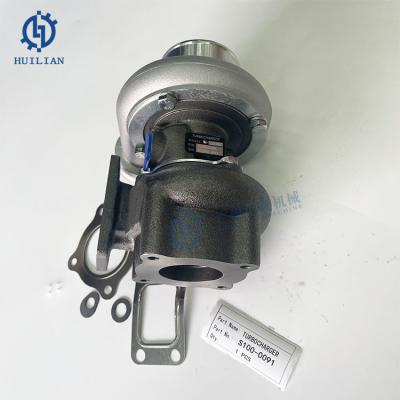 China Turbocharger S100 S100-0091 318279 Turbo For Excavator Spare Parts Engine for sale