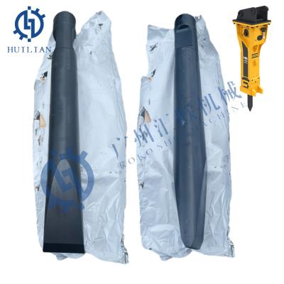 China HBC1100 HBC1700 HBC2500 HBC4000 HBC6000 Excavator Breaker Chisel Jack Hammer Rod Chisel For Atlas Copco Hydraulic Breaker Spare Parts for sale
