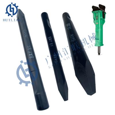 China BRP85 BPR150 BPR140 BPR130 BPR100 BPR95 BPR70 BPR60 BPR45 BPR50 Excavator Breaker Chisel Hammer Chisel Rod for Montabert Breaker Spare Parts for sale