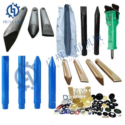 China Excavator Breaker Chisel BRH1100 BRH750 BRH900 BRH625 BRH620 BRH570 BRH501 BRH270 BRH250 BRH125 BRH91 BRH90 BRH76 BRH75 BRH40 Hydraulic Hammer Rod Chisels for Breaker Spare Parts for sale