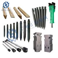China Montabert BRV2500 V4500 V3500 V2500 V1800 V1600 V1200 125SX Hammer Rod Chisel Excavator Breaker Chisel for Hydraulic Breaker Spare Parts for sale
