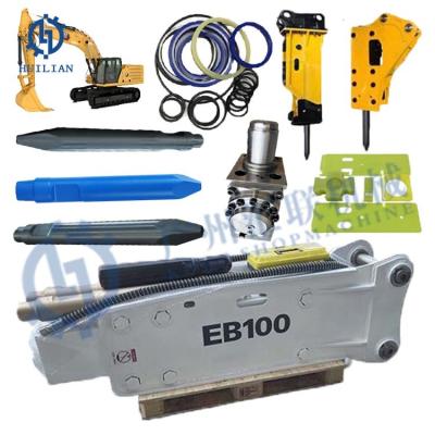 China Excavator Spare Parts Hydraulic Hammer Breaker For HB1G HB2G HB2.5G HB3G HB5G HB8G HB10G HB15G HB20G HB30G HB40G HB50G FXJ125 for sale
