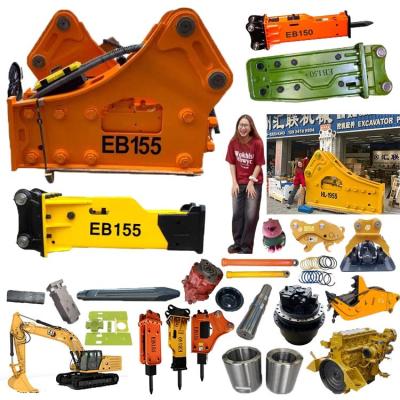 China Jack Hammer Hydraulic Rock Breaker for Furukawa HM230 HM300 HM301 HM305 HM400 HM401 HM550 HM560 HM580 HM720 HM711 HM702 Excavator Spare Part Box Open for sale