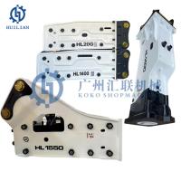 China HL1000 HL1400 HL1550 Hydraulic Rock Breaker Box Side Breaker for Excavator Demolition Hammer 11-16T 20Ton 28-35T Customizable for sale