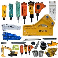 China Excavator Spare Parts Piston Chisel Hydraulic Hammer Breaker for GB1T GB2T GB3T GB4T GB5T GB6T GB8F GB8T GB11T GB14T GB8AT for sale