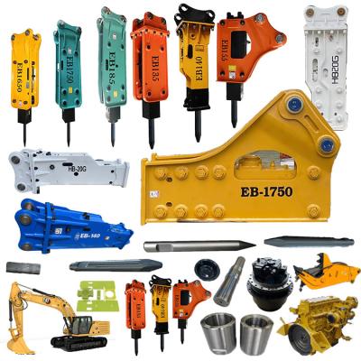 China Excavator Spare Parts Piston Chisel Hydraulic Hammer Breaker for GB1T GB2T GB3T GB4T GB5T GB6T GB8F GB8T GB11T GB14T GB8AT for sale