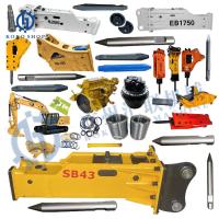 China Excavator Spare Parts Hydraulic Breaker for HB80 HB130 HB200 HB300 HB440 HB600 HB800 HB1100 HB1400 HB1700 HB2400 HB3200 HB3800 for sale