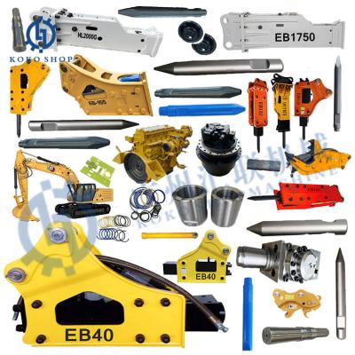 China Excavator Spare Parts Hydraulic Hammer Breaker for EDT800 EDT800A EDT1600 EDT2000 EDT2000 EDT2000F EDT2200 EDT2200A EDT2800 for sale