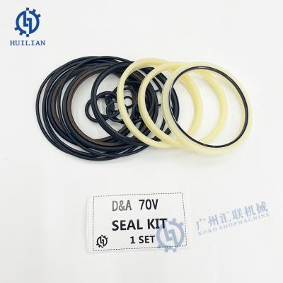 China Hydraulic Breaker Hammer Repair Seal Kit for Excavator Hammer Spare Parts D&A70V D&A220DP for sale