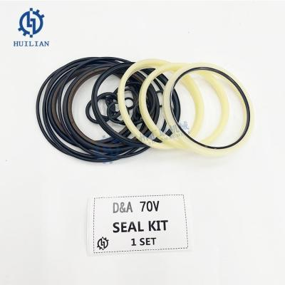 China Hydraulic Breaker Spare Parts D A60V D A70V D A80V Repair Seal Kit for Excavator Hammer TPU HNBR PTFE for sale