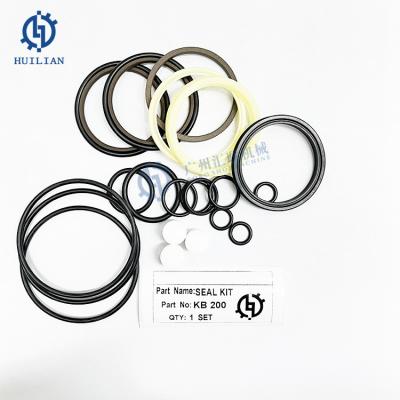 China 100% PTFE NBR and PU Rubber Seal Kits for KOMAC KB200 KB350 KB90 KB100 KB150 Hydraulic Breaker for sale