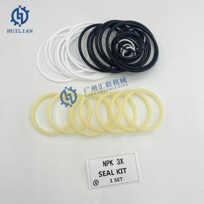 China Excavator NPK 1X 2X 3X 4X 5X 6X Hydraulic Breaker Rubber Oil Seal Hydraulic Cylinder Hammer Seal Kit Spare Parts for sale