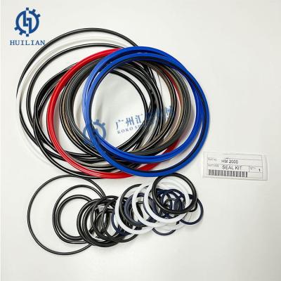 China Excavator KRUPP Hydraulic Hammer Seal Kit HM2000 HM2200 HM2500 Oil Seal Repair Kit for Hydraulic Breaker Spare Parts for sale