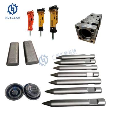 China Breaker Spare Parts High Quality Chisel EDT2000 EDT2200 EDT2200 for Hydraulic Hammer Excavator Breaker Chisel Tool for sale