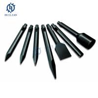 China B70 B90 B140 B210 B230 B250 B360 Hydraulic Breaker Steel Chisels Tools For Excavator Rock Hammer Breakers for sale