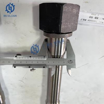 China Excavator SOOSAN Hydraulic Breaker Through Bolt SB40 SB43 SB50 SB60 SB100 SB81 SB121 SB151 Side Long Bolt for Hydraulic Hammer Parts for sale