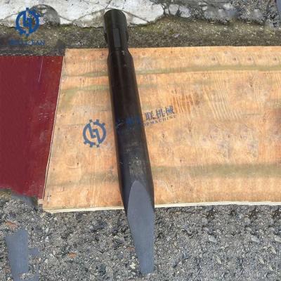 China Excavator Hydraulic Breaker Tool Moil MSB550 MS35AT MS800 Universal Flat Type Chisel Rock Hammer Wedge Point Chisel for sale