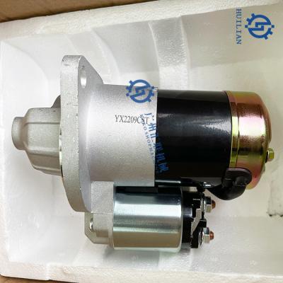 China Hydraulic Pump Motor Parts Auto SK30 YX2209CST Machinery Engine Parts STARTER MOTOR for Excavator for sale
