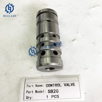 China SOOSAN Excavator Parts Hydraulic Breaker Control Valve SB20 SB30 Reversing Control Sleeve Steering Valve for sale
