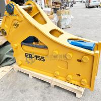 China EB155 OEM Brand Hydraulic Rock Hammer Box Type Side Mounted Top  28-35 Tons Hydraulic Breaker for Machinery Parts for sale