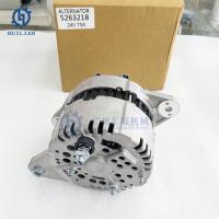China 5263218 Machinery Excavator Engine Parts Alternator 24V 75A for Machinery Excavator Hydraulic Engine Alternator for sale
