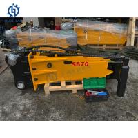 China SOOSAN SB70 Hydraulic Breaker Weight 18Ton 19T 20T 21T Excavator SY200C SANY SY215C XE200DA XCMG XE215DA HYUNDAI R200VS R210LC-9  DX220LC-5  Complete Box Type Silence Hammer Hydraulic Hammer Complete for sale
