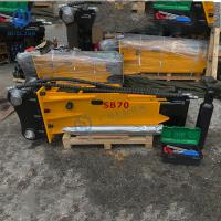 China SOOSAN SB70 Hydraulic Breaker Weight 18Ton 19T 20T 21T Excavator SY200C SANY SY215C XE200DA XCMG XE215DA HYUNDAI R200VS R210LC-9  DX220LC-5  Complete Box Type Silence Hammer Hydraulic Hammer Complete for sale