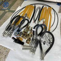 China 320E Excavator Hydraulic Breaker Piping Kit Lines Excavator Hoses Piping Pipeline High-pressure Return Lines Control Valve for sale