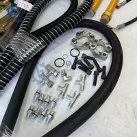 China 320E Excavator Hydraulic Breaker Piping Kit Lines Excavator Hoses Piping Pipeline High-pressure Return Lines Control Valve for sale